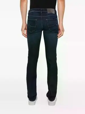 Jacob Cohen Logo-plaque Jeans