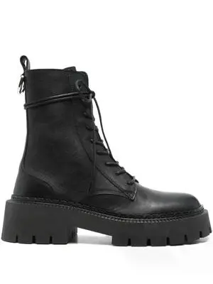 VIC MATIE Lace-up Combat Boots