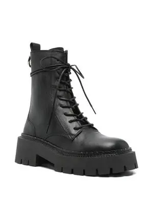 VIC MATIE Lace-up Combat Boots