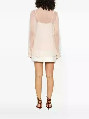 Ermanno Scervino Sheer Button-up Shirt