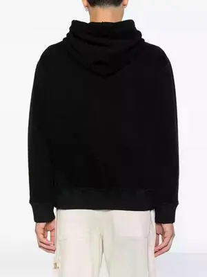 MAISON MARGIELA Numeric Logo Hoodie - Black