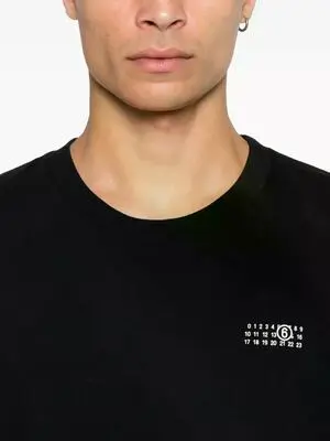MAISON MARGIELA Numeric Logo T-shirt - Black