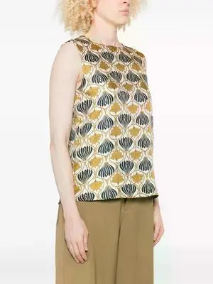 Max Mara Reversible Sleeveless Blouse