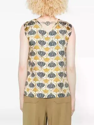 Max Mara Reversible Sleeveless Blouse