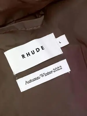 Rhude Logo Puffer Jacket