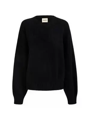 Khaite Wolfe Cashmere Sweater - Black