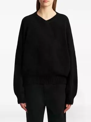 Khaite Wolfe Cashmere Sweater - Black