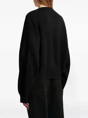 Khaite Wolfe Cashmere Sweater - Black