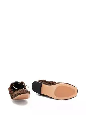 TWINSET Leopard-print Ballet Flats