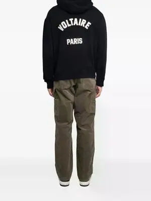 Zadig&Voltaire Sacha Embroidered Organic Cotton Hoodie
