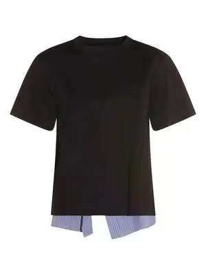 Sacai Paneled T-shirts For Women