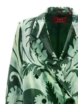 F.R.S FOR RESTLESS SLEEPERS Paisley-pattern Blazer - Green