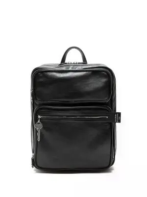 Acne Studios Leather Top-handle Backpack - Black