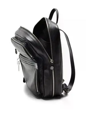 Acne Studios Leather Top-handle Backpack - Black
