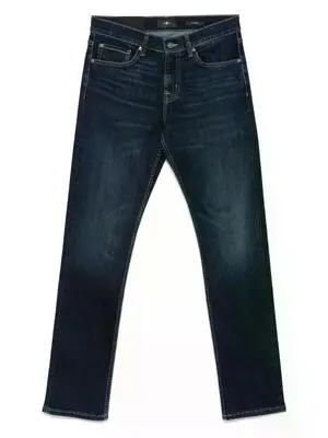 7 For All Mankind Dark Wash Jeans For Men