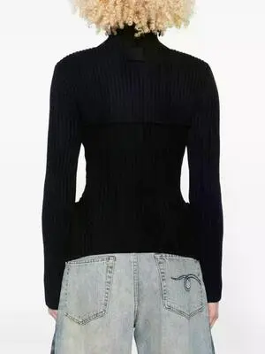 JEAN PAUL GAULTIER Merino Wool-blend Top