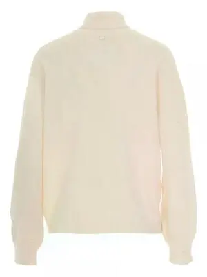 Liu Jo Embellished Roll Neck Sweater - Neutrals