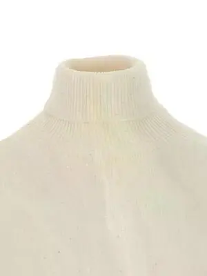 Liu Jo Embellished Roll Neck Sweater - Neutrals