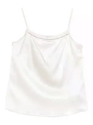 Peserico Stretch-silk Top - Pink