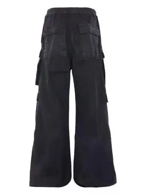 Rick Owens Drawstring Wide-leg Cargo Trousers