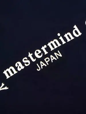 MASTERMIND WORLD Logo Long-sleeves Hoodie - Blue