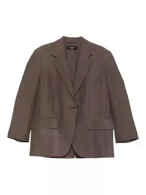 Max Mara Single-button Dropped-shoulder Blazer