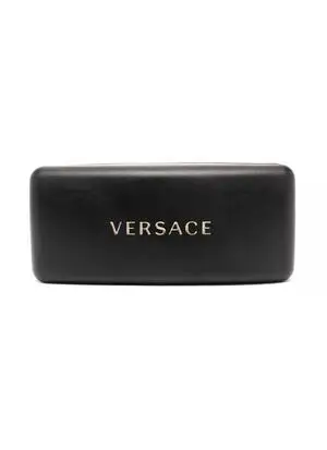 Versace Medusa-embellished Square Sunglasses
