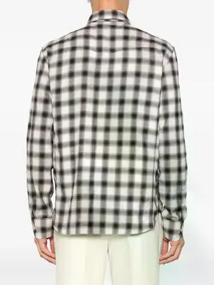 TOM FORD Checked Flap-pocket Western Shirt