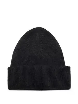 Fabiana Filippi Ribbed Beanie - Black