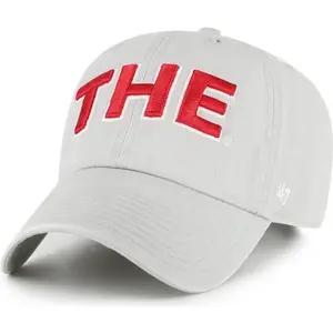'47 Ohio State Buckeyes Clean Up Adjustable Cap - Gray