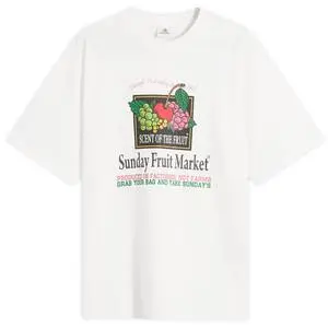 SUNDAYFRUITMARKET Market T-shirt - Ivory
