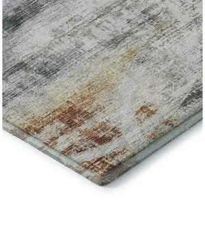 DALYN RUG COMPANY Dalyn Neo No3 Area Rug, 5' X 7'6 - Silver