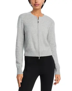 Aqua Zip Up Knitwear For Women
