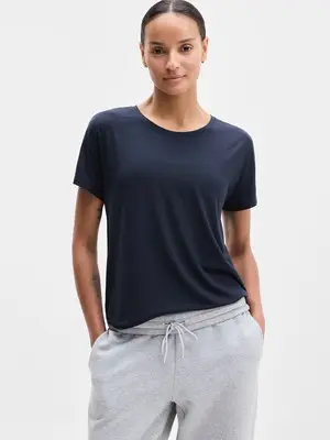 Athleta Relaxed Fit Tee - Eclipse