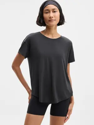 Athleta Relaxed T-shirt - Black