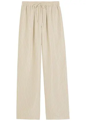 RÓHE Wide-leg Silk-chiffon Trousers