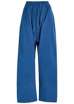 VIVIENNE WESTWOOD Blimp Taffeta Trousers - Blue