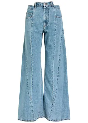 Maison Margiela Asymmetrical Jeans For Women