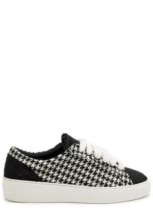 NUMERIS Signet Houndstooth Sneakers