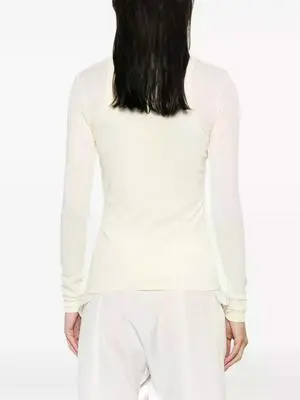 RÓHE Roll-neck Top - Neutrals