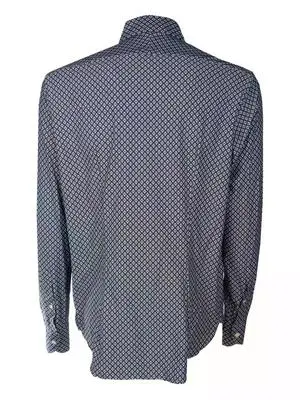 4FF Geometric-print Shirt