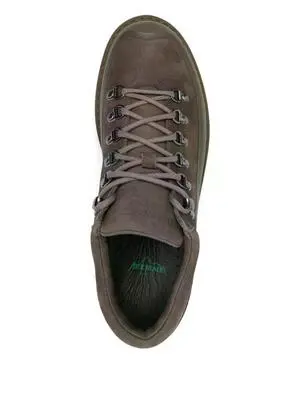 Diemme Lace-up Calf Leather Hiking Boots - Grey