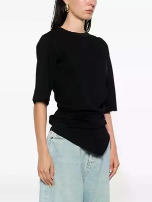 RÓHE Draped T-shirt
