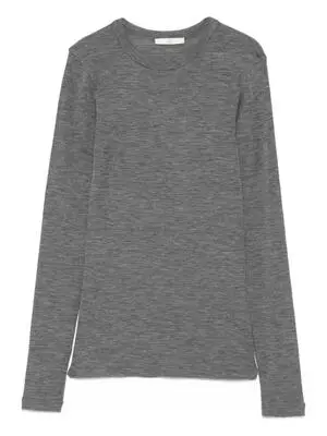 RÓHE Long-sleeved Wool T-shirt