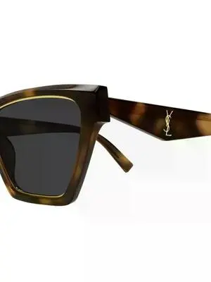 Saint Laurent Logo-print Sunglasses