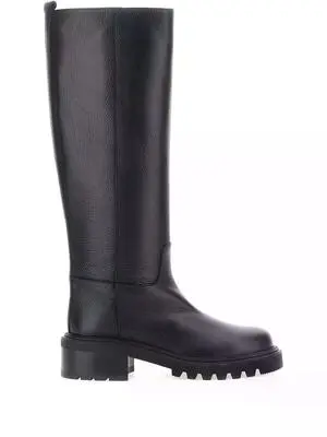 VIA ROMA 15 Leather Knee-length Boots
