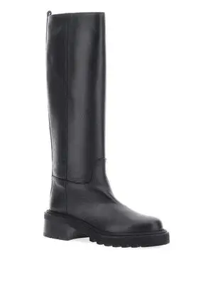 VIA ROMA 15 Leather Knee-length Boots