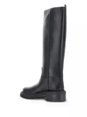 VIA ROMA 15 Leather Knee-length Boots