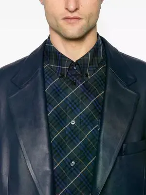 Burberry Checked Shirt Jacket
