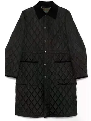 Burberry Quilted Parka Coat